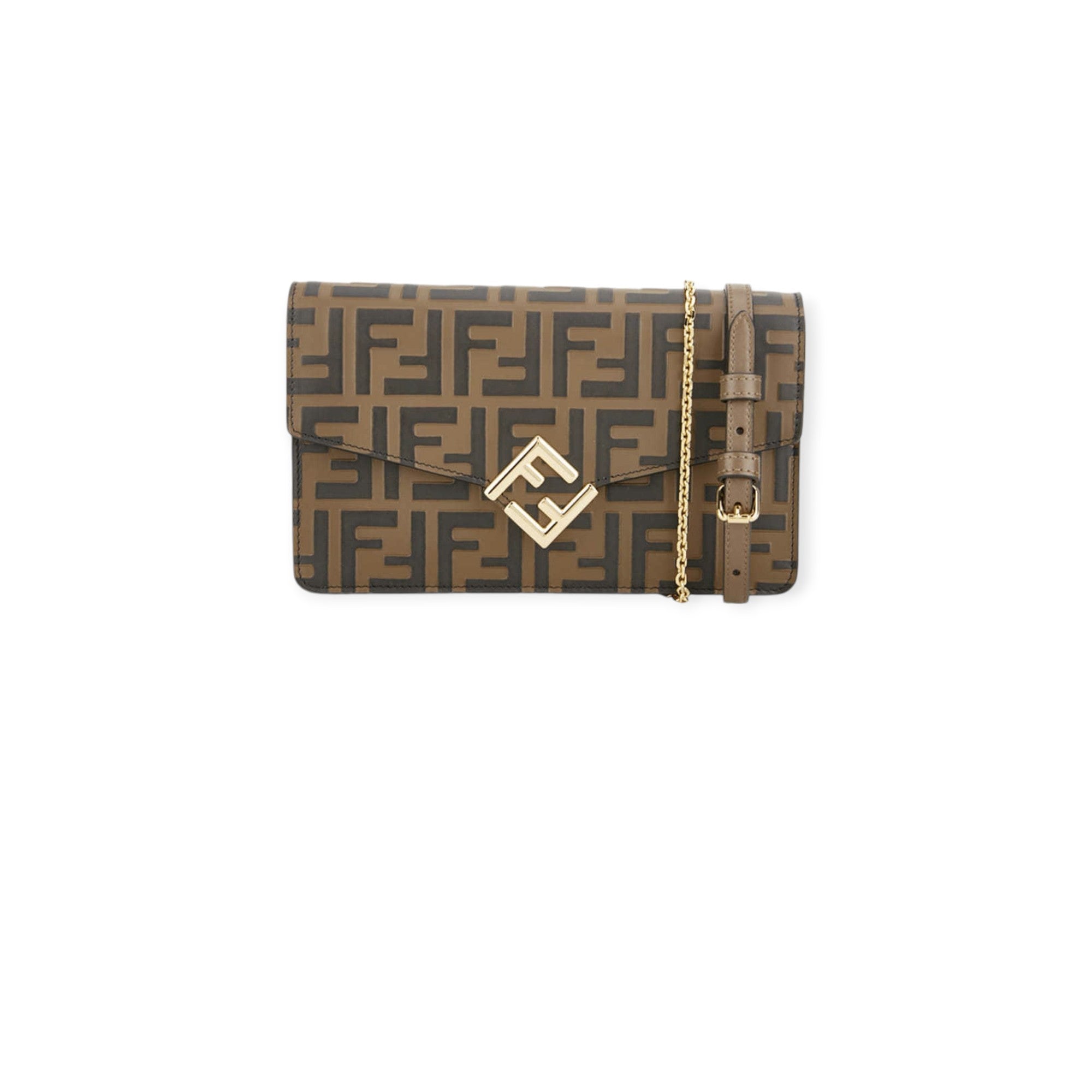 FF Diamonds Wallet On Chain Fendi-Via Manzoni